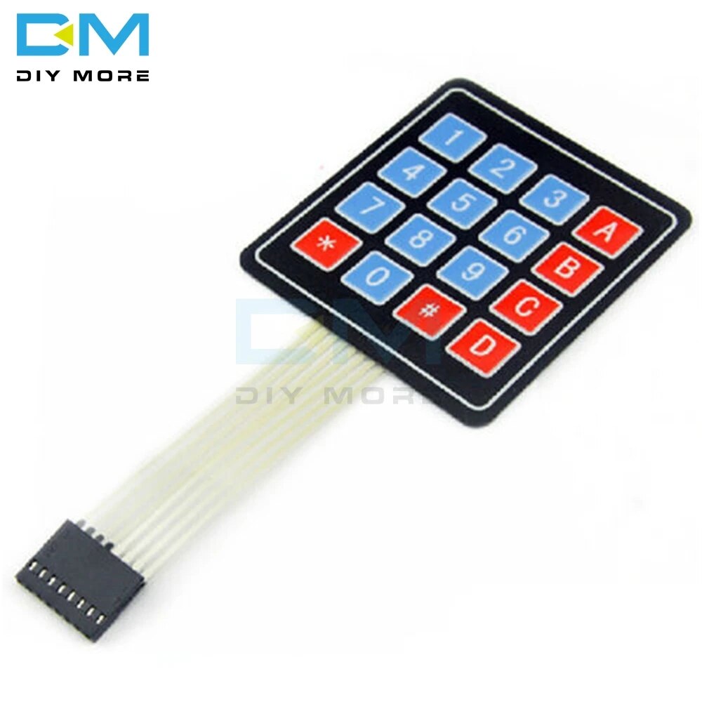 【TianYu Mall】4 * 4 Matrix Array Matrix Keyboard 16 Membrane Switch ...
