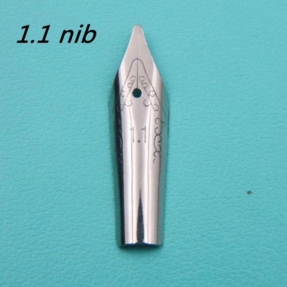 992 Fountain Pen Duckbill Gothic art plastic Dark green Office school ...