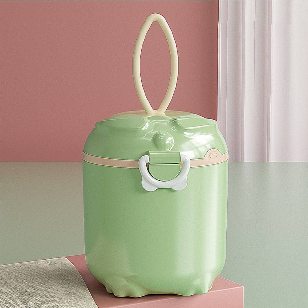 Cute Crown Feeding Lunch Box Seal Jar Candy Color Milk Powder Essential ...