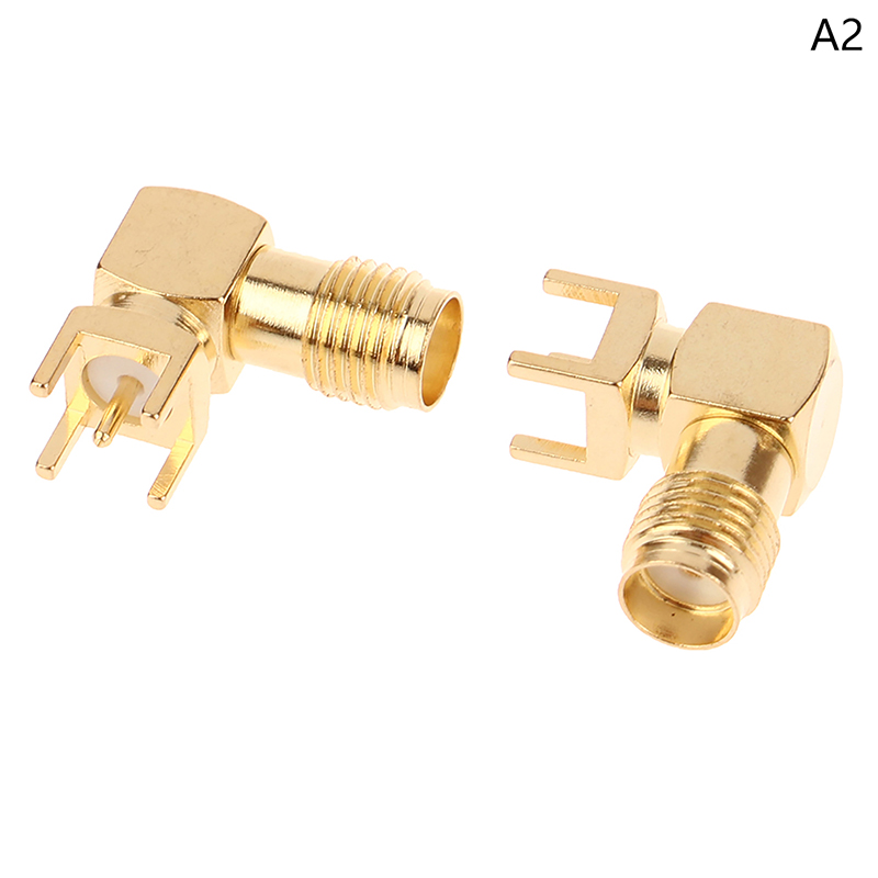 Innovative 2PCS RF Copper Connector Plug Socket SMA Female Jack Male ...