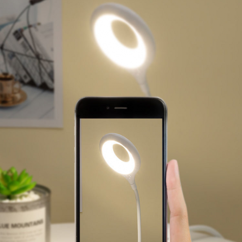 USB Book Lights Portable LED Night Light Flexible Desk Lamp Lighting ...