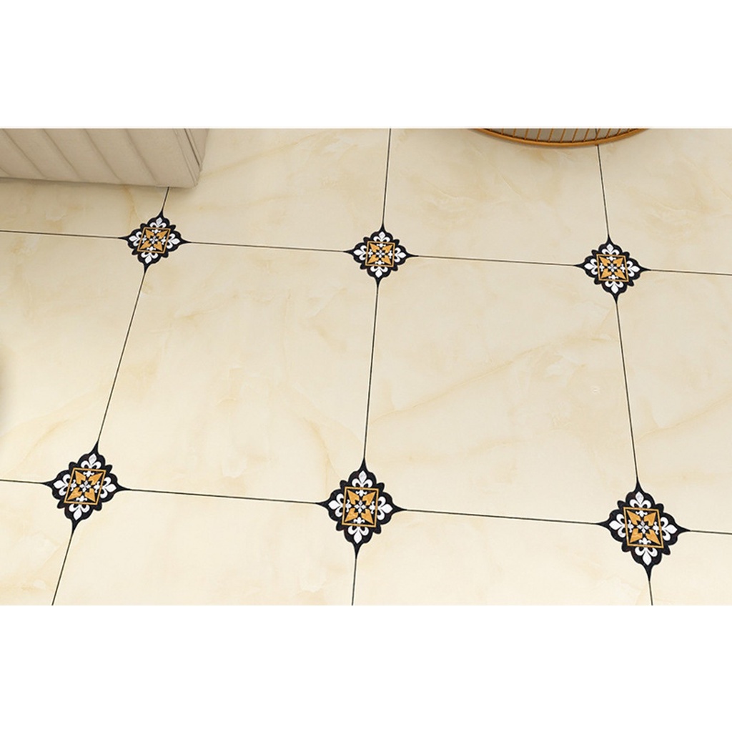 Floor Tiles Diagonal Stickers, Decorative Sticker With Beautiful Seam ...