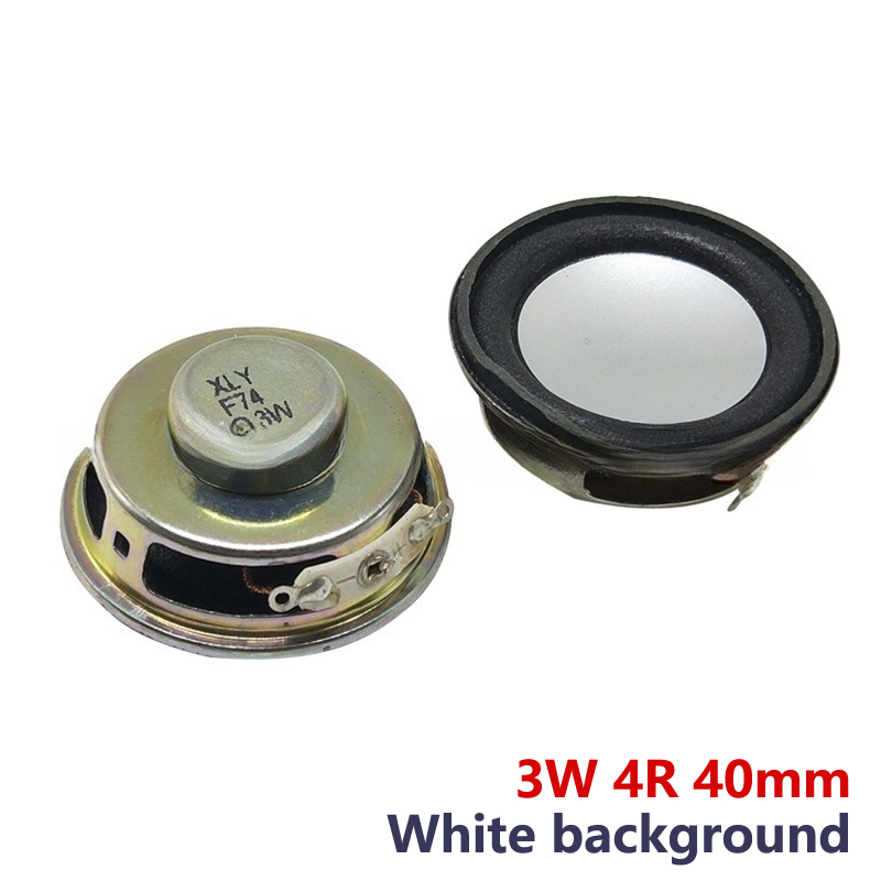 Mini Speaker 3W 4R Mini Amplifier Loudspeaker Trumpet 3 Watt 4 Ohm 40 Millimeter Speakers Rubber ...