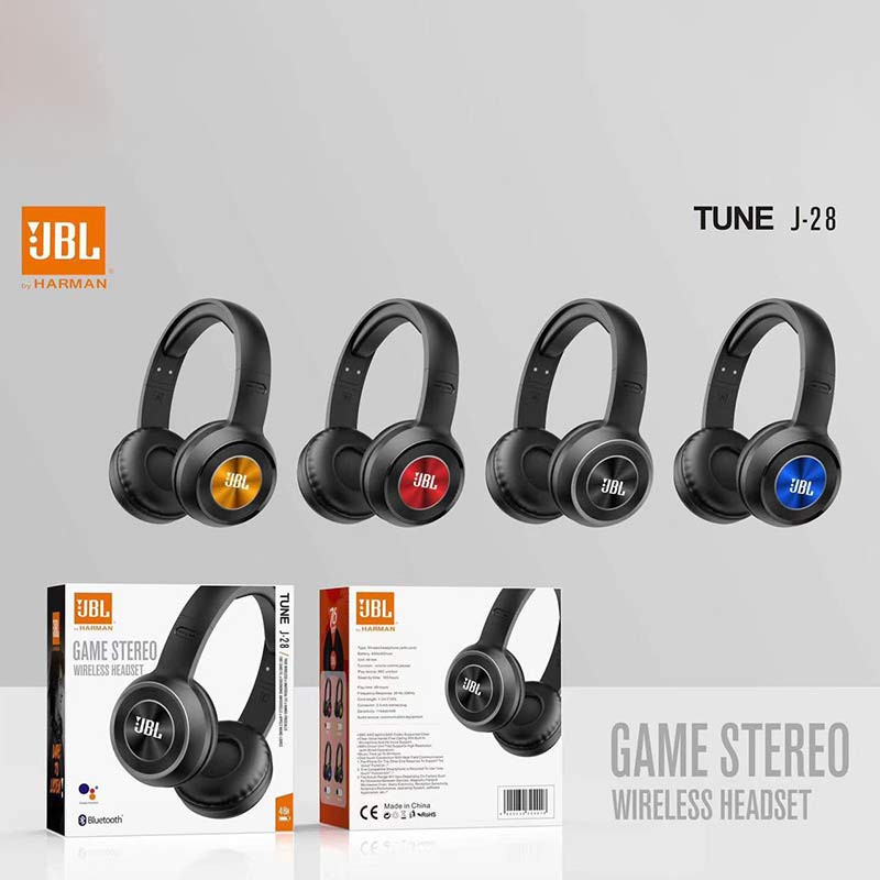 JBL Harman Game Stereo Wireless Headset Tune J - 28 | Daraz.lk