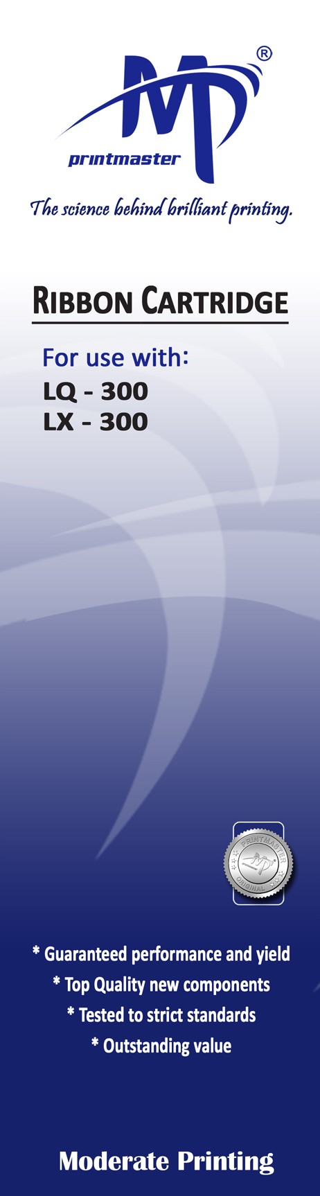 Epson LQ-300 / LX 300 - PM LQ-300 / LX 300 Compatible Ribbon Cartridge ...