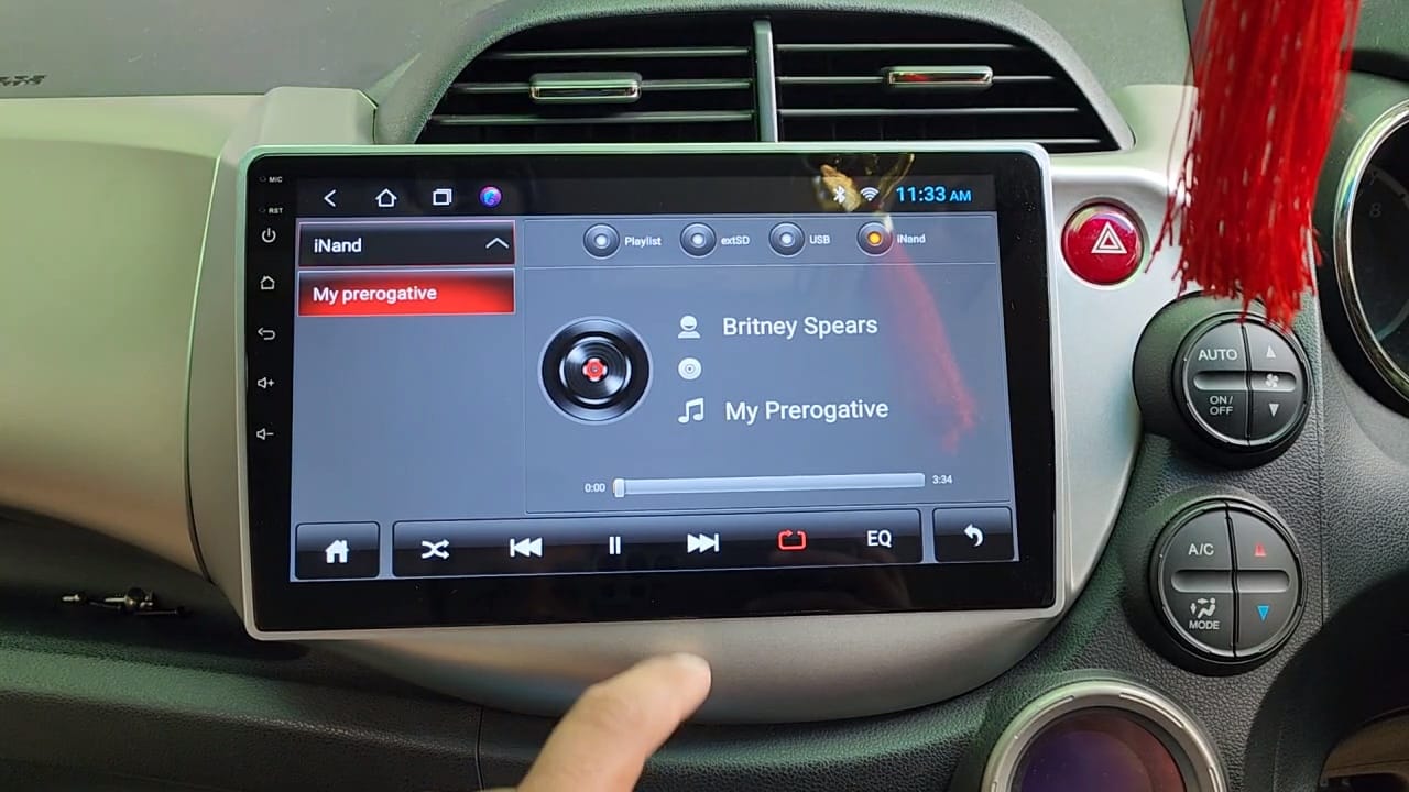 Honda GP5 10 inch 1+32GB android car player with panel | Daraz.lk