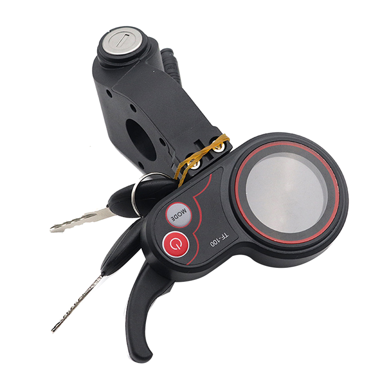 1 PCS TF-100 LCD Display Throttle Meter Dashboard 6PIN Switch with ...