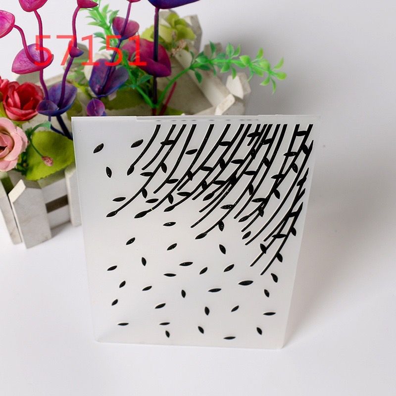 Plastic Texture Clip Concave-Convex Embossing Die Indentation Template ...