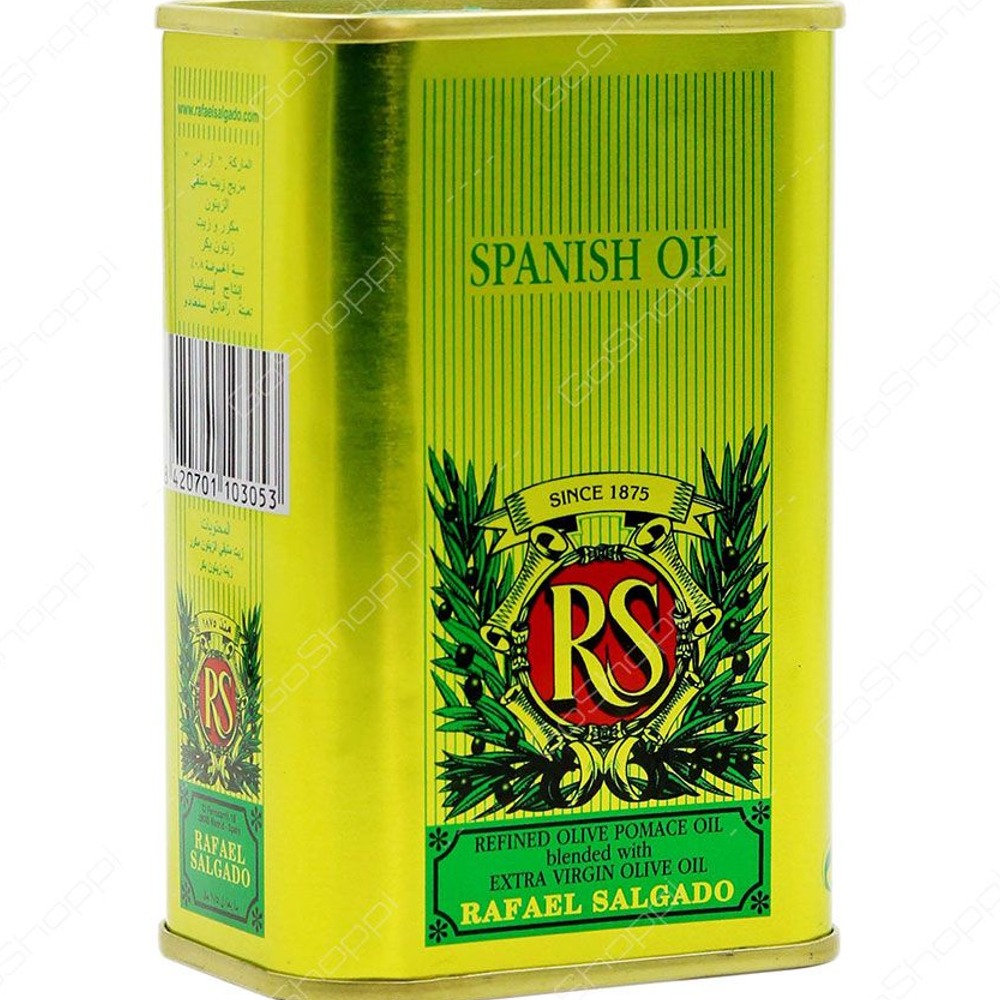 Rafael Salgado Spanish Extra Virgin Olive Oil Tin, RS - 400ml | Daraz.lk