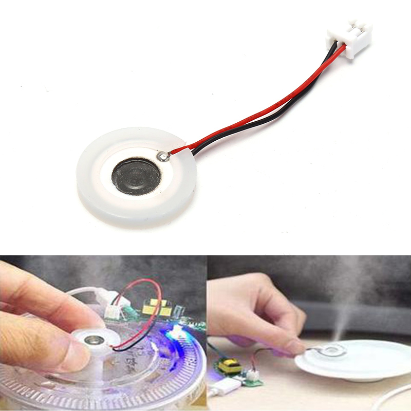 D16mm 108KHz Ultrasonic Mist Maker Atomizing Transducer Ceramic
