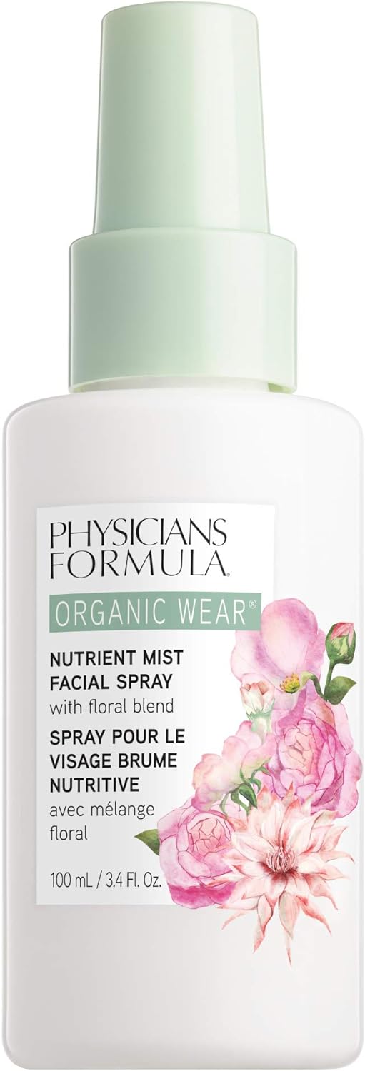 Physicians Formula Organic Wear Nutrient Mist Facial Spray, Botanical ...