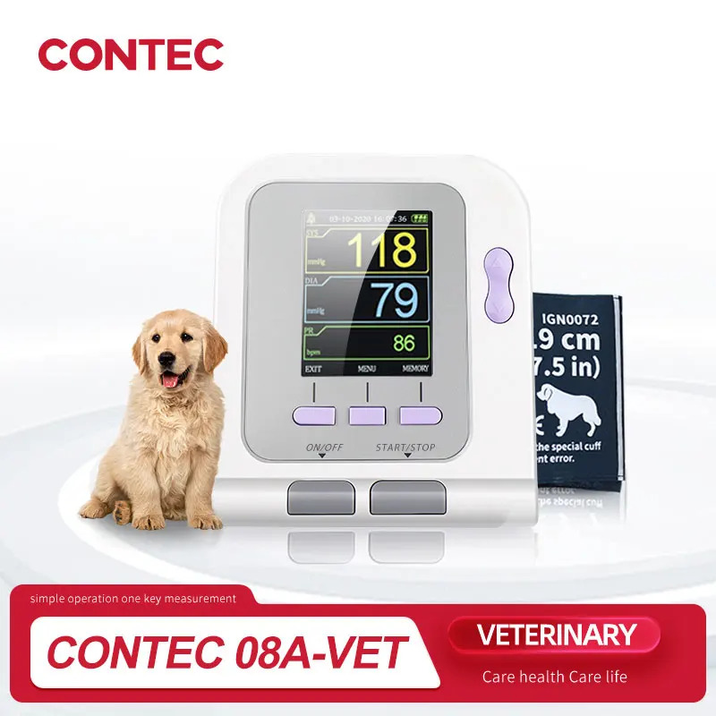 CONTEC Vet Electronic Sphygmomanometer Automatic Blood Pressure Monitor ...