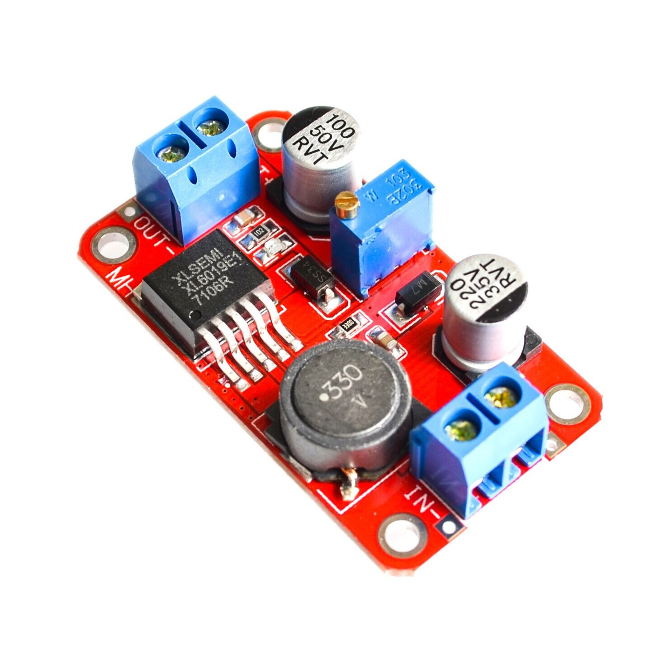 Step up converter Boost converter module DC 5A Adjustable Voltage ...