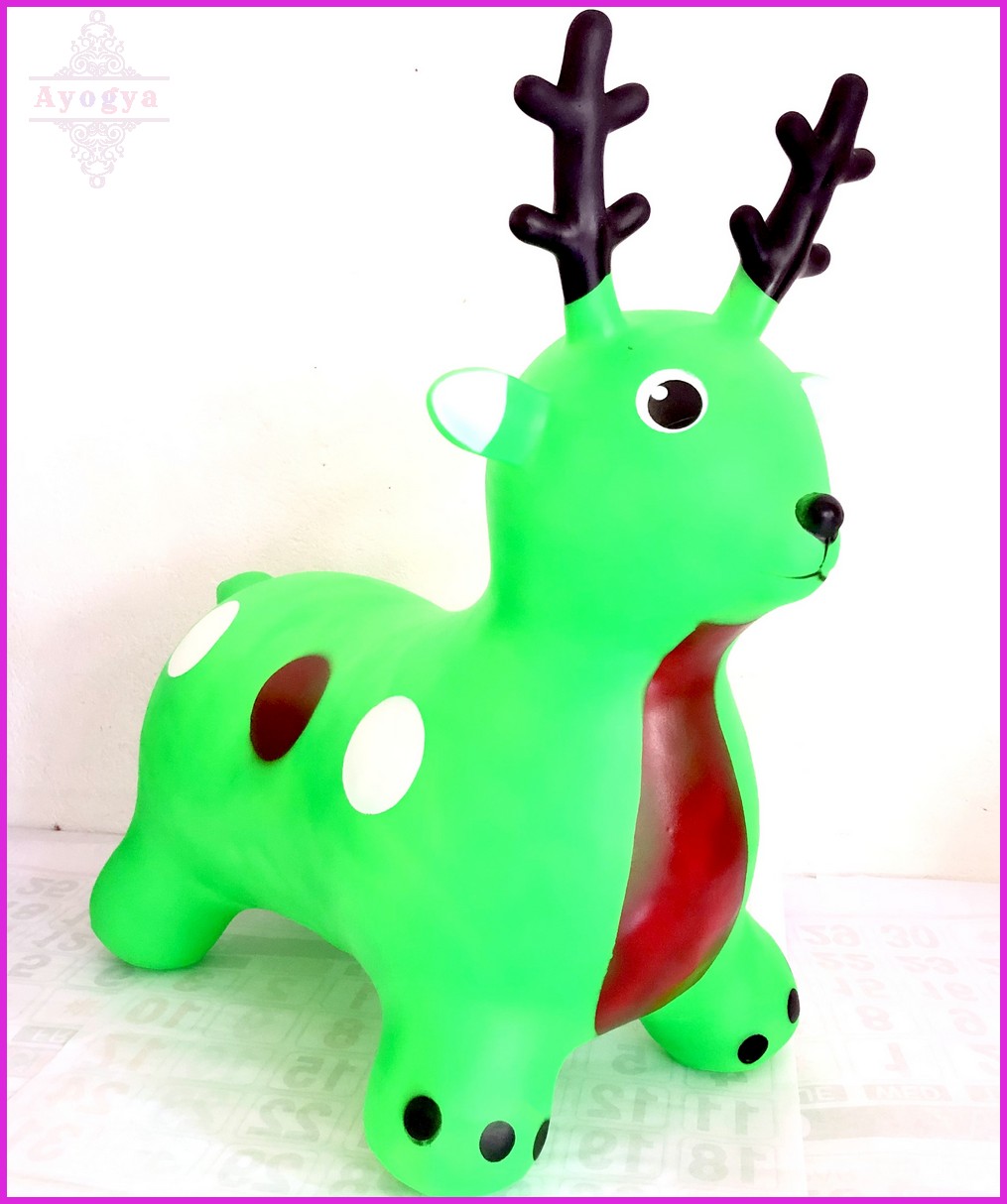 High Quality 58cm23Inch Bouncing Inflatable Jumping Deer Animal of ...