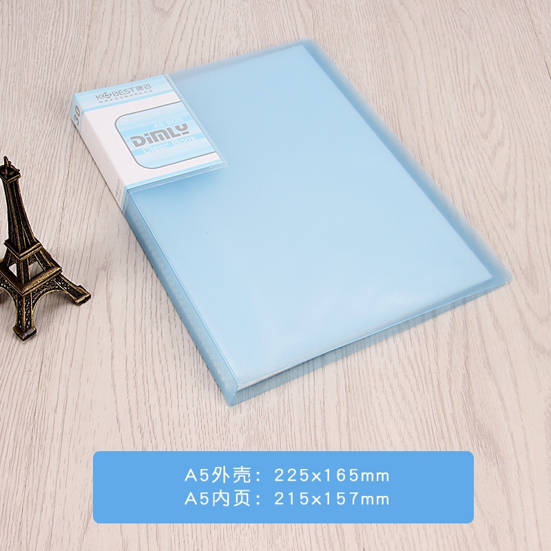 Kobest b5 Folder for Students a5 Info Booklet Multi-Layer Transparent ...