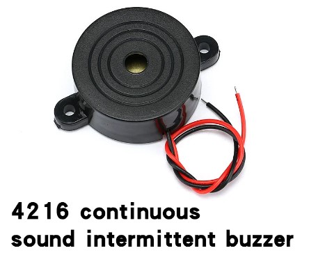 4216 42mm*16mm 3-24V Active Piezoelectric Long Continuous Sound Buzzer ...