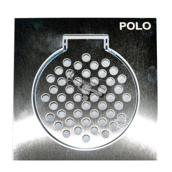 Polo Gully Cover 6'' x 6'' Floor Drain Strainer Bathroom Stainless ...