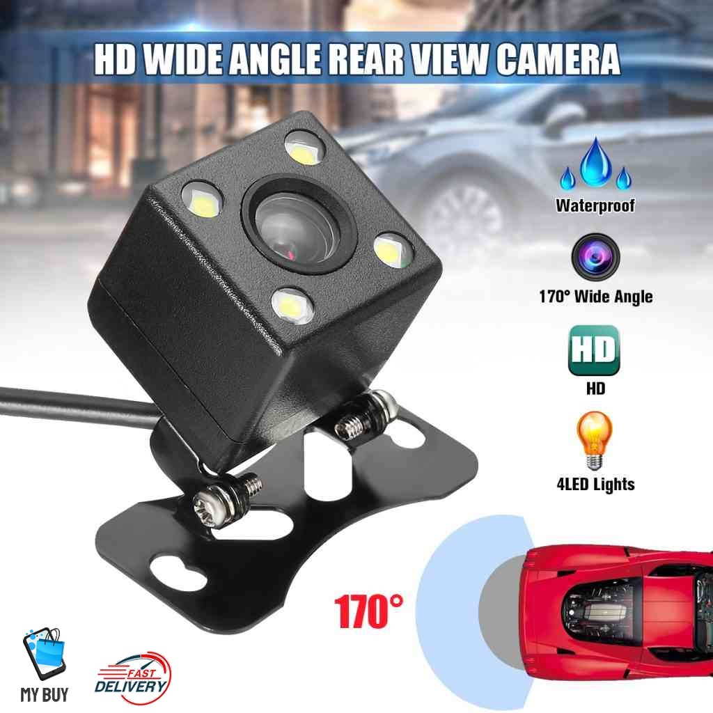 Vehicle Reverse Camera With 4 LED Infrared Night Vision | Daraz.lk