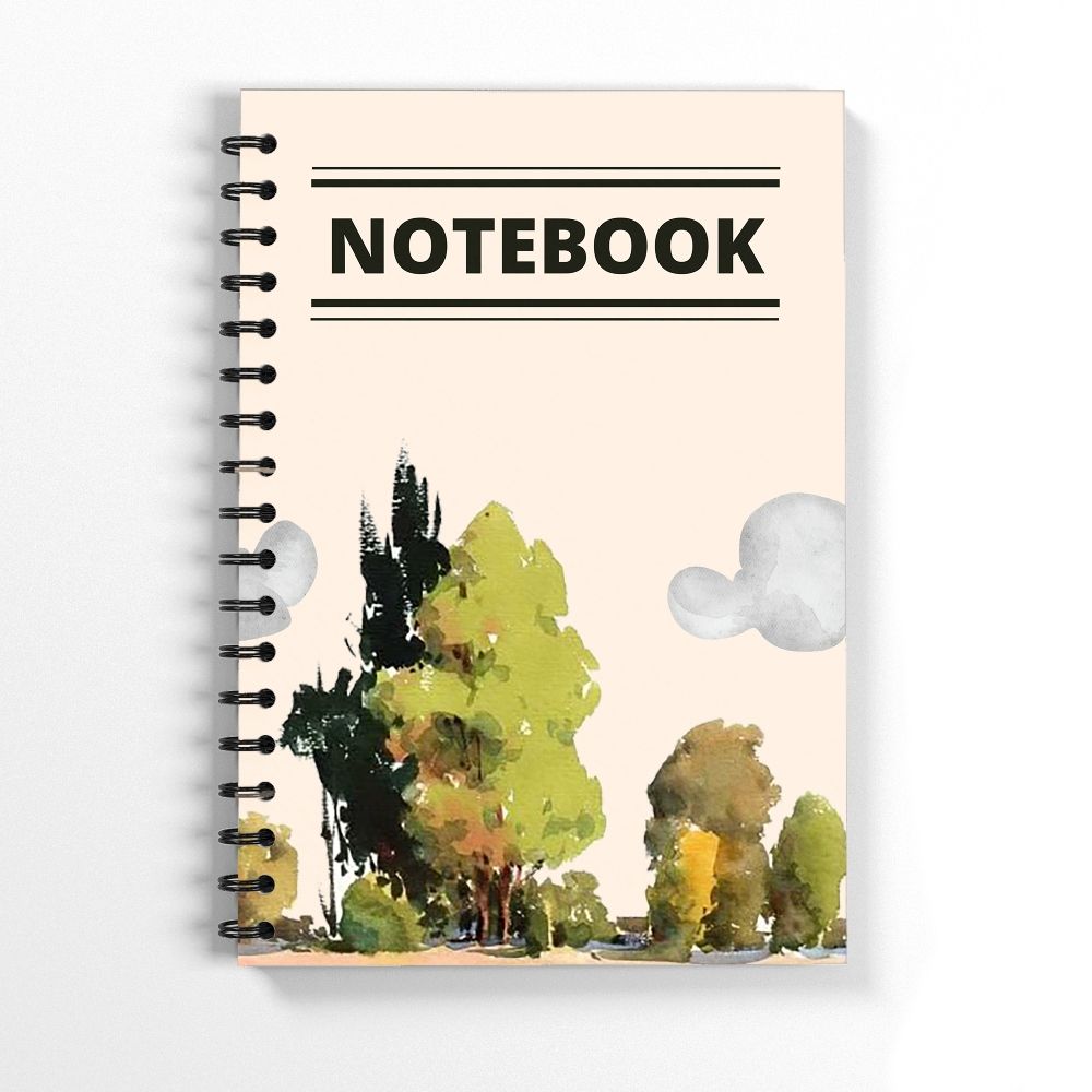 Notebook A5 size Hardcover laminated with wire bound(SANU-NB012) | Daraz.lk