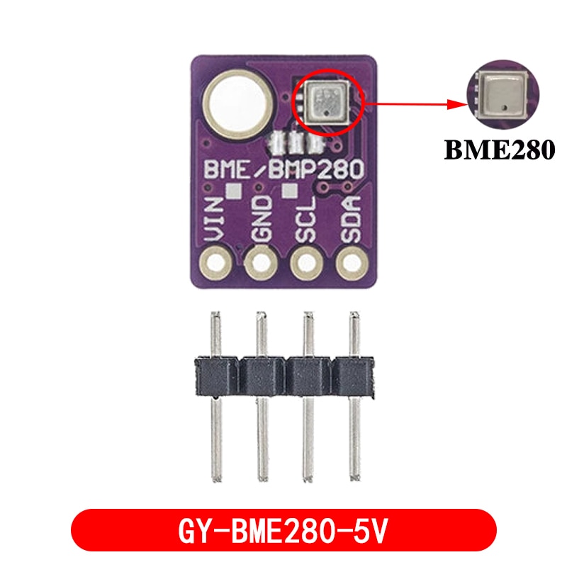 BME280 BMP280 Digital Sensor Temperature Humidity Barometric Pressure ...