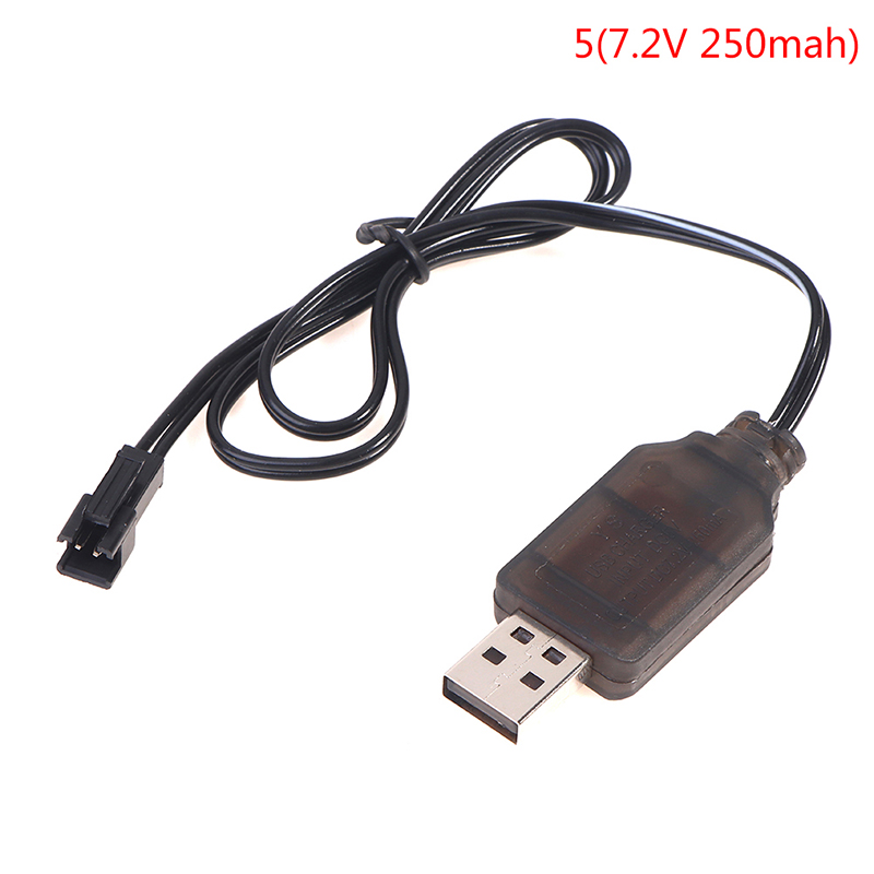 3.6-9.6V 250mA NiMh/NiCd Battery USB Charger Cable SM 2P Forward Plug | Daraz.lk