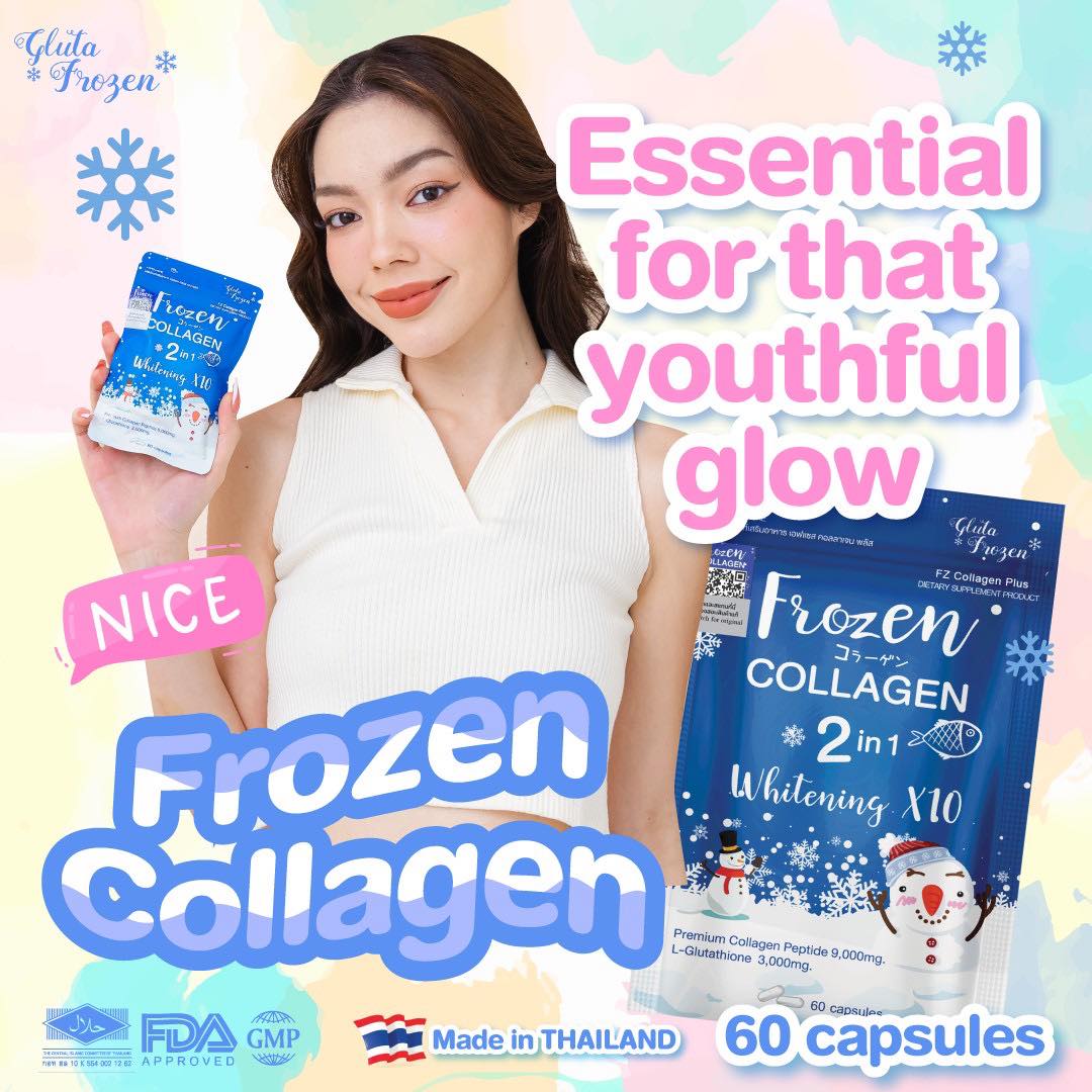 Frozen Collagen 2 In 1 X10 - 60 Capsules FCC Thailand | Daraz.lk