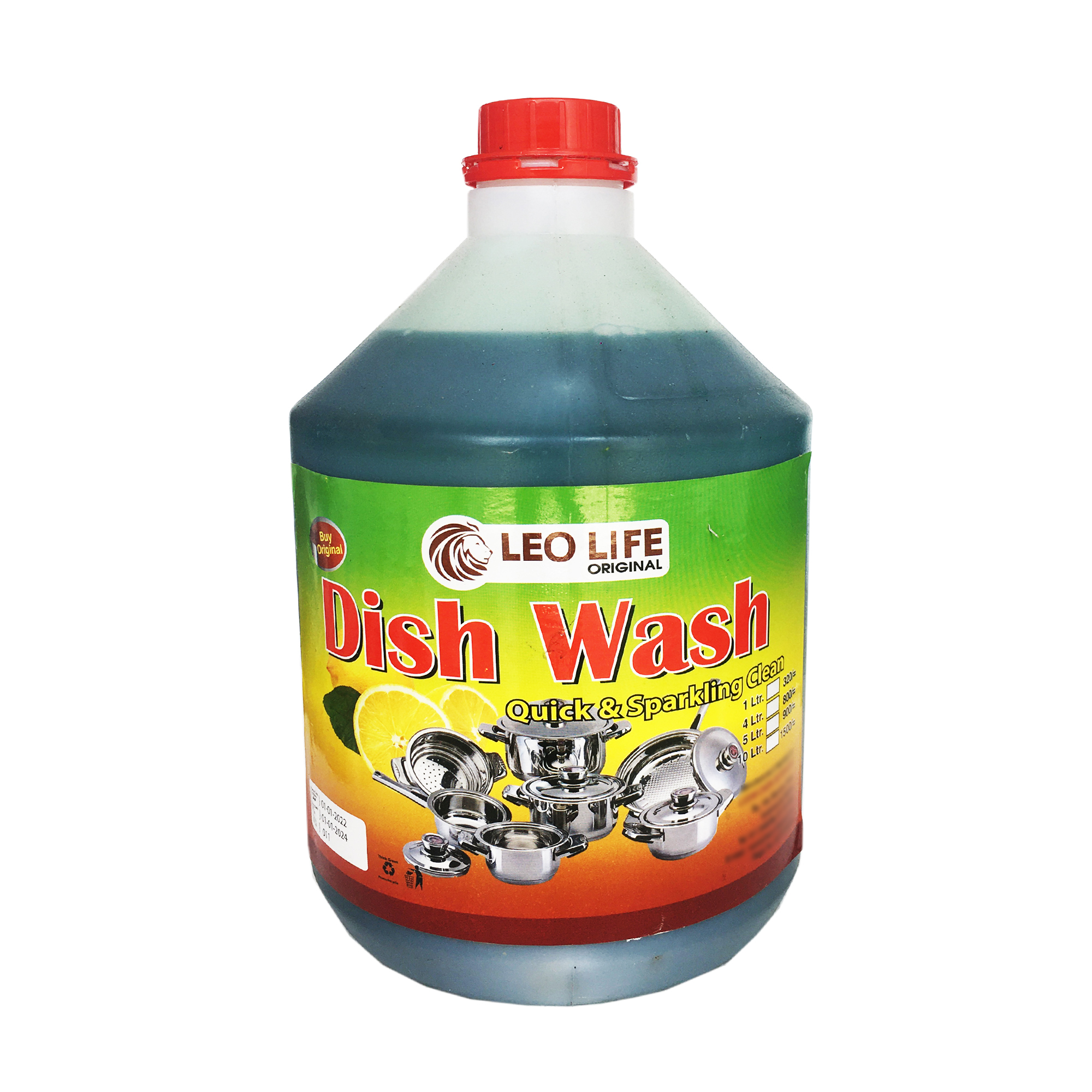 4L Dish Wash | Dish cleaning gel | Dish wash detergent | Dishwash gel ...