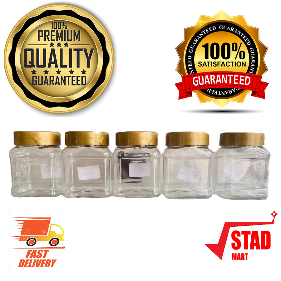 5 Pcs Visual Kitchen Spice Containers With Lid Seasoning 5 Pieces ...