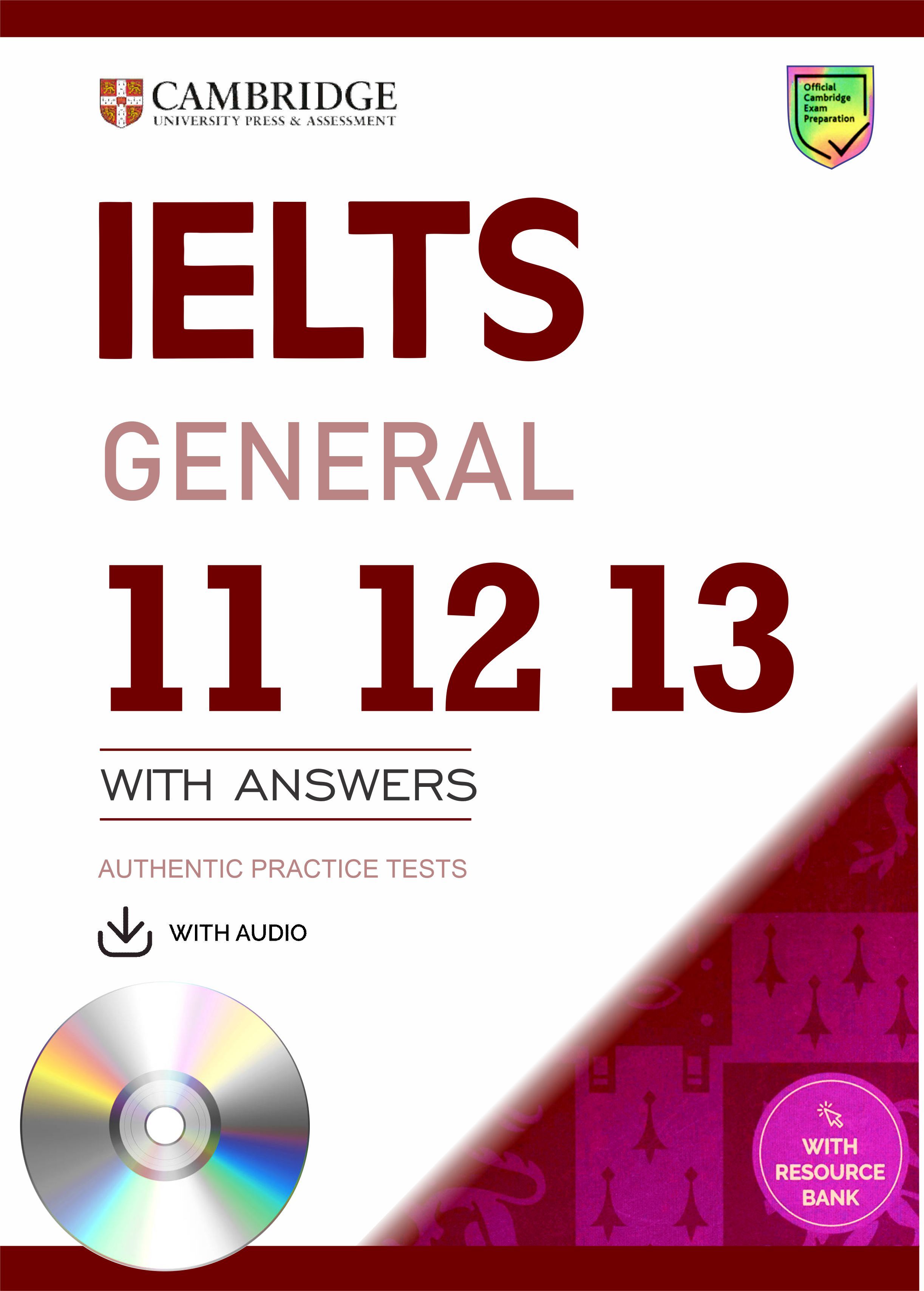 ielts general 11-12-13 (3 in 1 book) and DVD | Daraz.lk