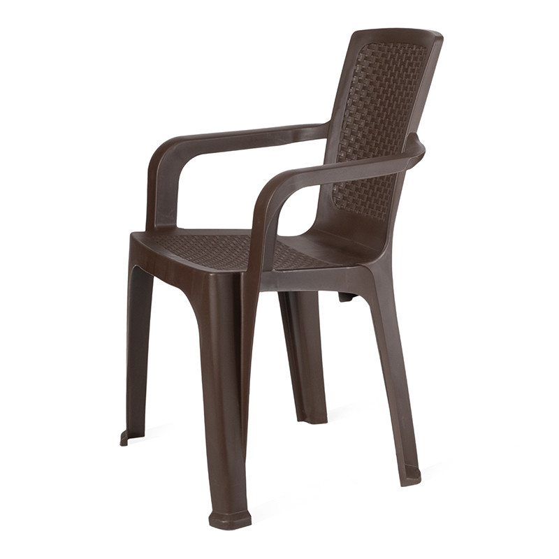 Phoenix Rattan Chair Brown / Maroon / Black Heavy duty plastic 2022 New ...