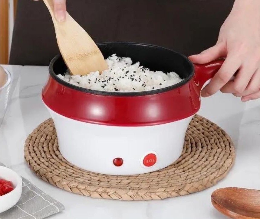 Electric Cooking Machine Double Layer Steamer 600W Mini Electric Pot ...