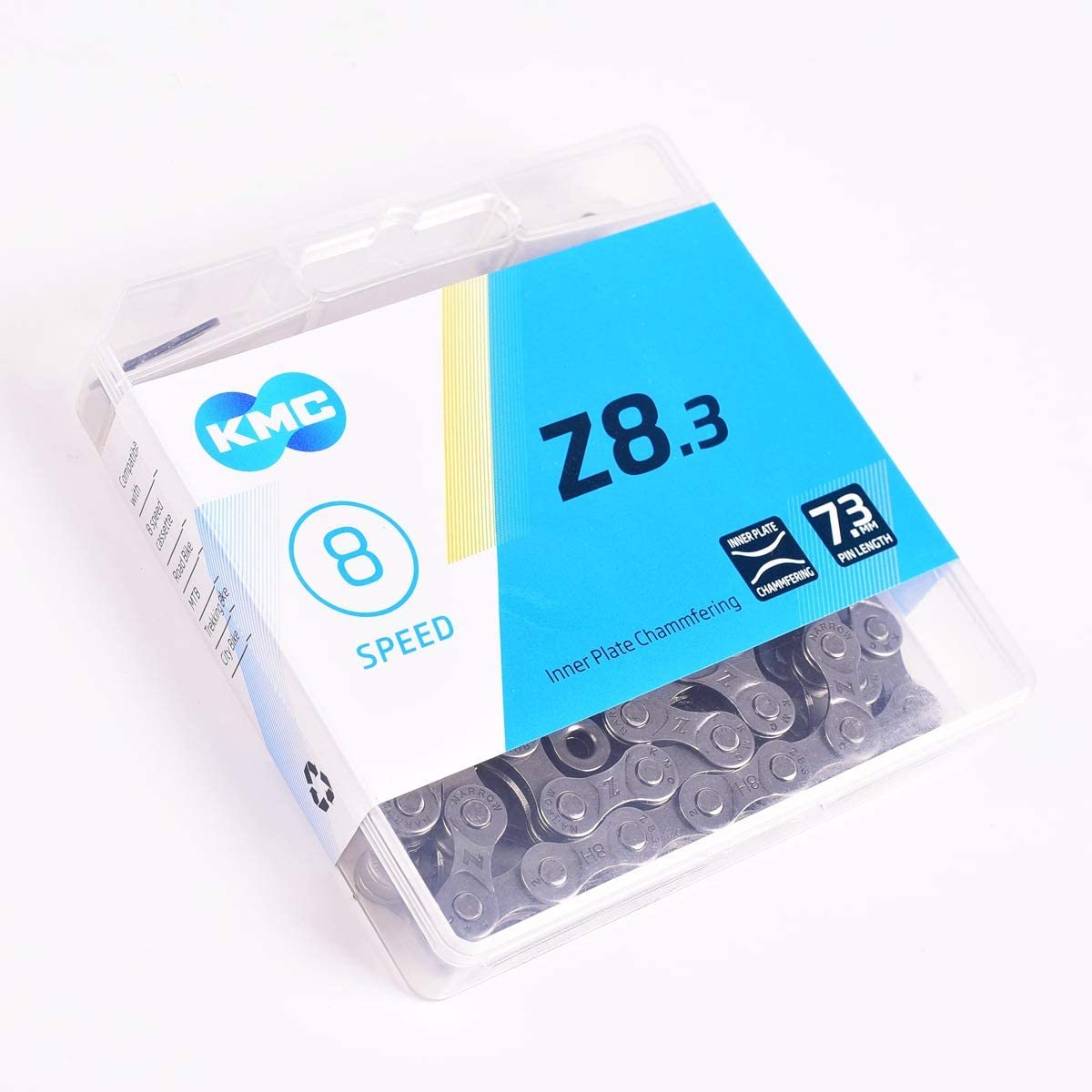 Bicycle Chain KMC X8 MTB Road Bike 116L 8 Speed Z8.3 Mountain Bike ...