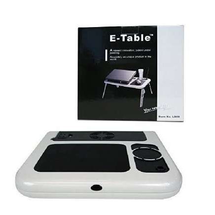 Laptop Table Adjustable Extendable Laptop Stand E-Table Portable | Daraz.lk