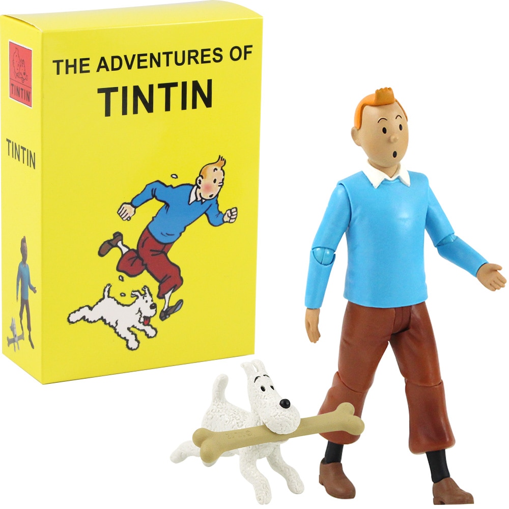 The Adventures of Tintin Figures Tin Tin PVC Action Figure Classic ...