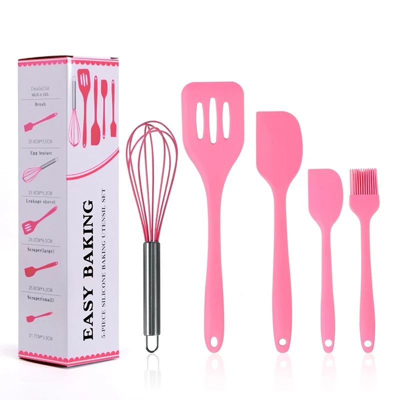 Pink Rubber Scraper