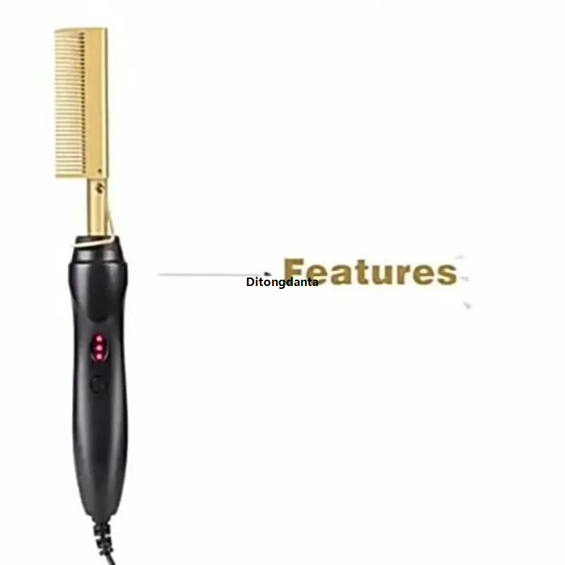 Straight Pole Hair Perm New Multifunctional Electric Copper Straight ...