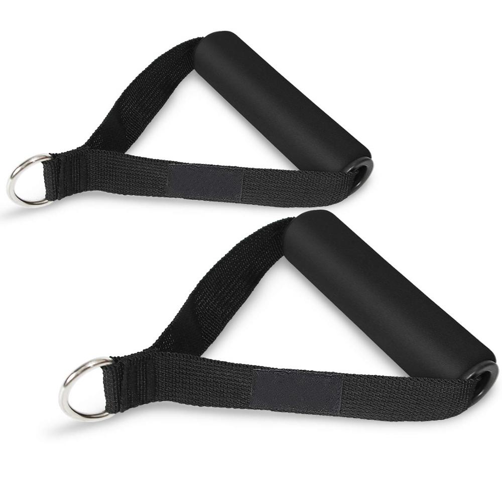 Ring Pull Rope Gym Handle Extra Wide Foam Grips for Fitness Crossfit ...