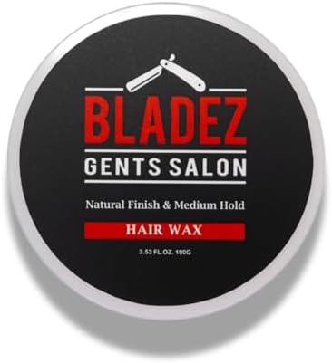 Bladez Gents Salon Hair Wax Medium Hold & Natural Finish, Professional ...