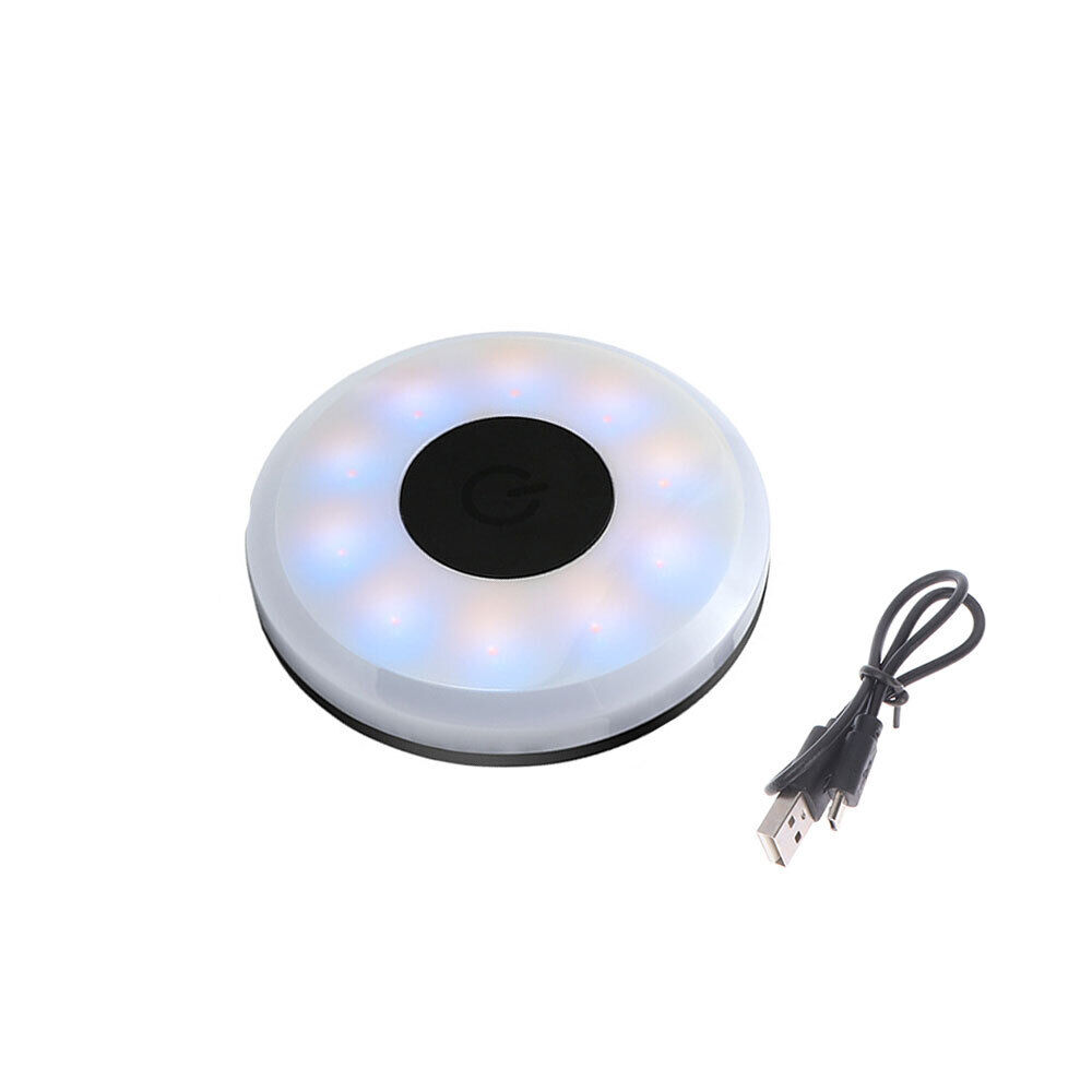 USB Rechargeable Car Interior LED Dome Roof Ceiling Light Reading Lamp ...