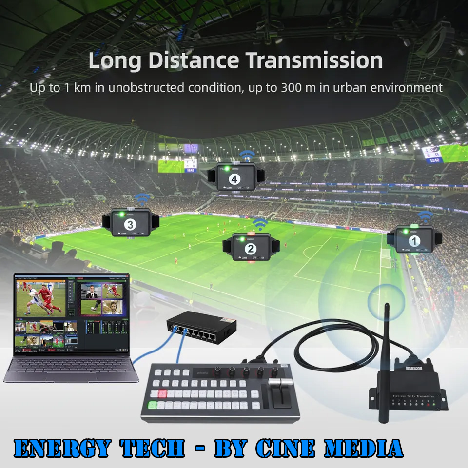 Wireless Tally Lights System For Live Video Broadcasting | Daraz.lk