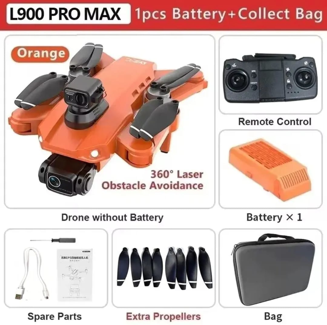 New L900/L600 Pro MAX GPS Drone Profesional 4K HD Camera 5G WIFI FPV ...