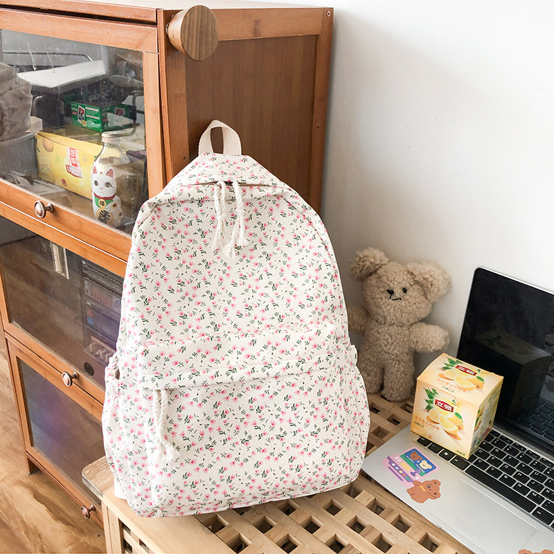 ins wind small fresh primary and secondary school students floral ...