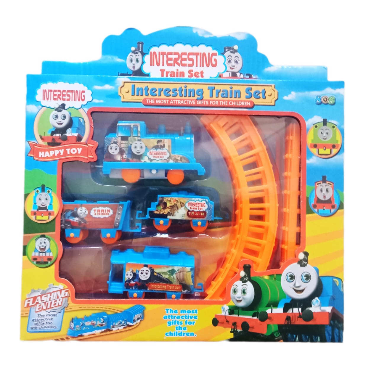 Thomas Theme Mini Train Track Set - Battery Operated - Thomas & Friends ...
