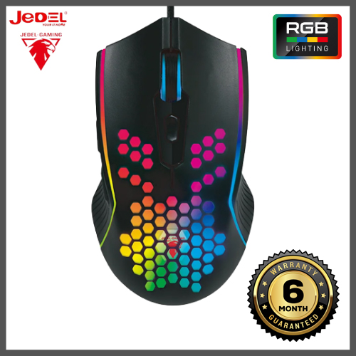 Jedel GM1160 RGB 7200DPI Gaming Mouse | Daraz.lk