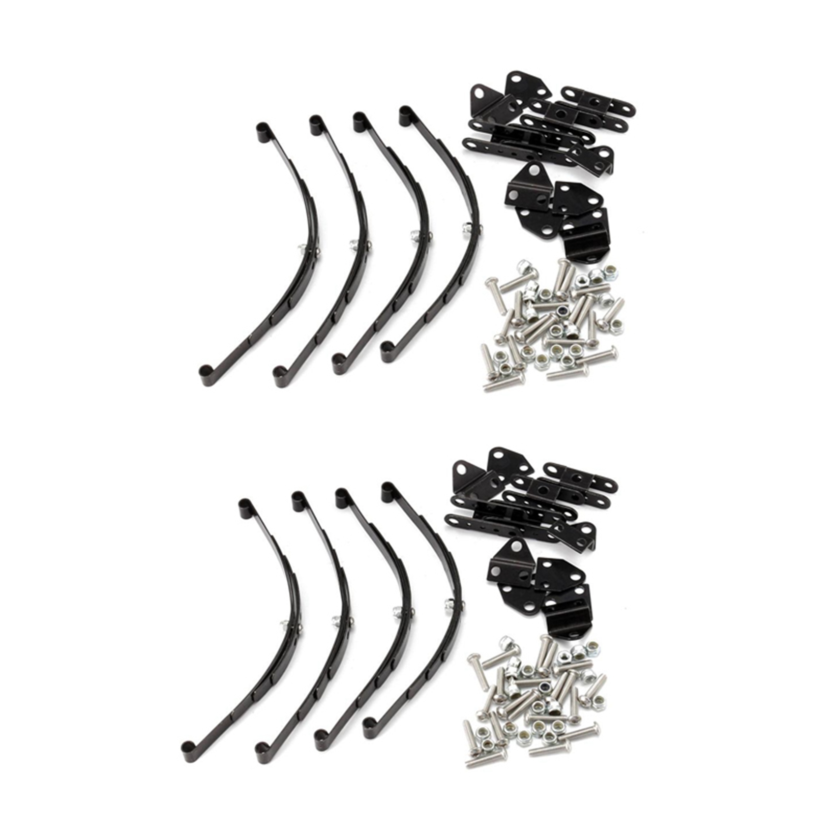 NANLIY 8Pcs 1/10 Leaf Springs Set HighLift Chassis for 1/10 D90 RC ...