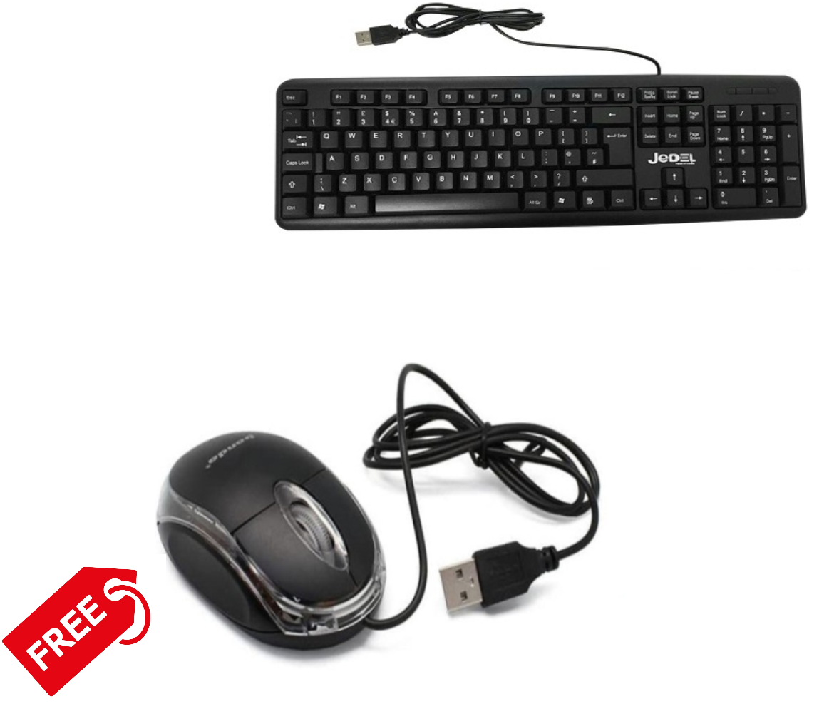 Usb Keyboard With Free Mouse | Daraz.lk
