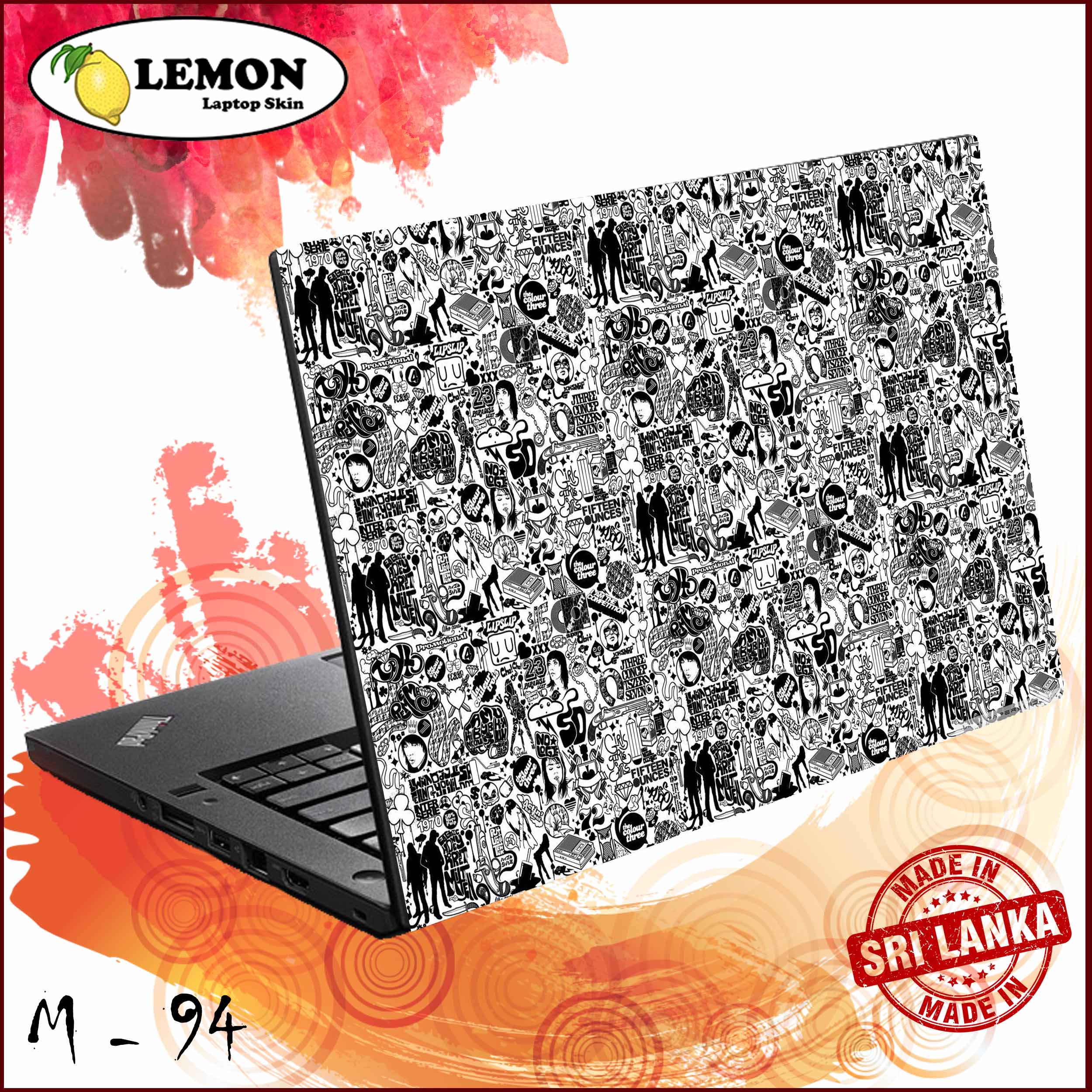 Laptop Skin Protector Sticker(For 15.6 inch Laptops) | Daraz.lk