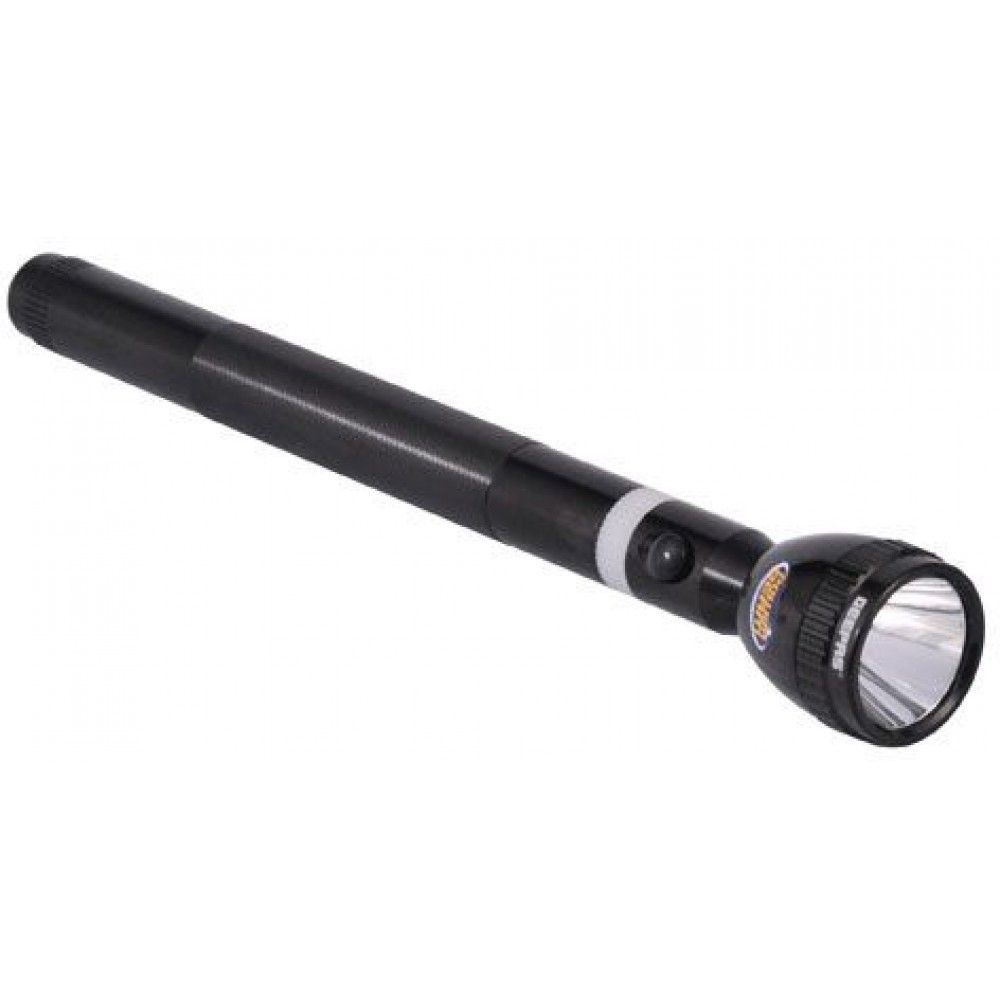 Led rechargeable torch-allow metal | Daraz.lk