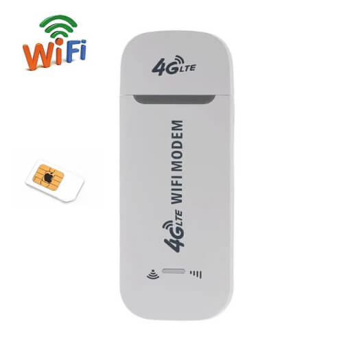 4G Lte Wireless Wifi Modem Portable Wifi hotspot Router Internet Sharing Dongle 150Mbps USB ...