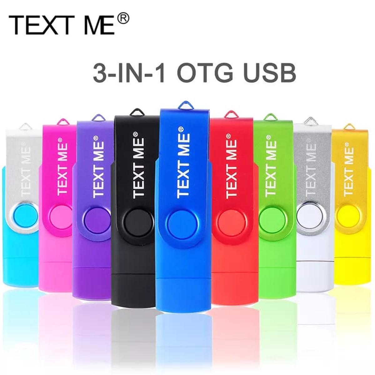 JASTER High Speed OTG USB Flash Pen Drive 128 GB 64gb Pendrive 2 in 1 ...